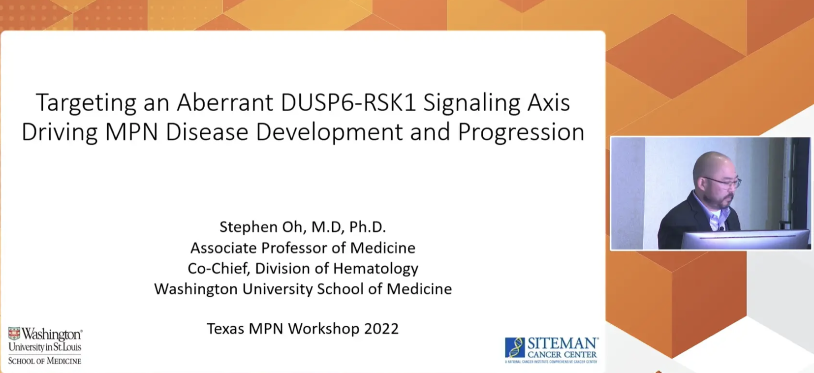 Targeting an aberrant DUSP6-RSK1 signaling axis driving MPN disease ...