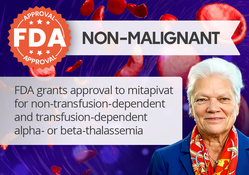 FDA grants approval to mitapivat for non-transfusion-dependent and ...